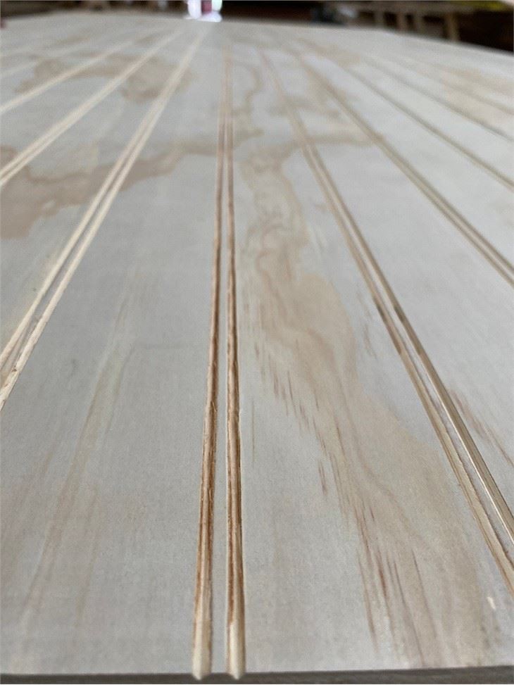 China Customized Grooved Pine Plywood Manufacturers, Factory ...